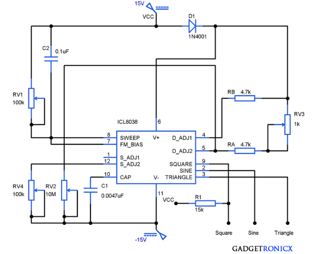 Improved DIY Function generator project - Gadgetronicx - 188金宝搏bet官方,欢迎您~