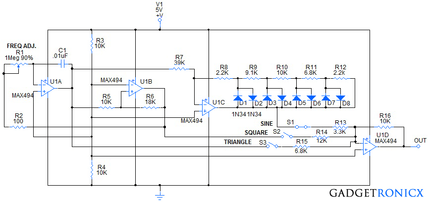 Improved DIY Function generator project - Gadgetronicx - 188金宝搏bet官方,欢迎您~