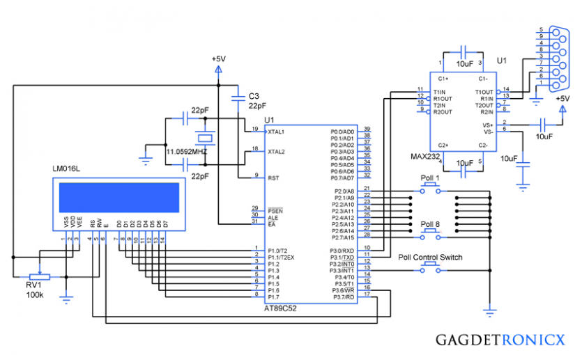 Digital Locker System using 8051 Microcontroller - Gadgetronicx - 188金宝 ...